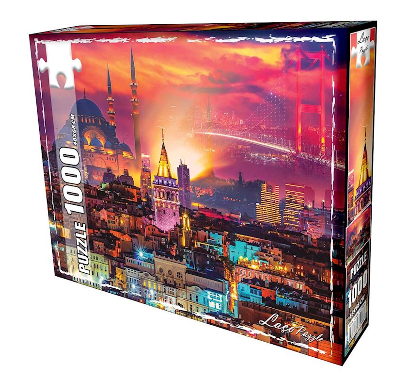 Pazl oyunu Laço Puzzle İstanbul Gecesi, 1000 əd - Qiymeti, Bakıda almaq ...