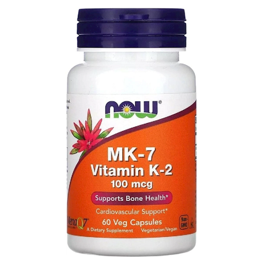 ᐈ Vitaminlər Now Foods Vitamin K-2 МК-7, 100 mkq, 60 kapsul - qiymeti ...