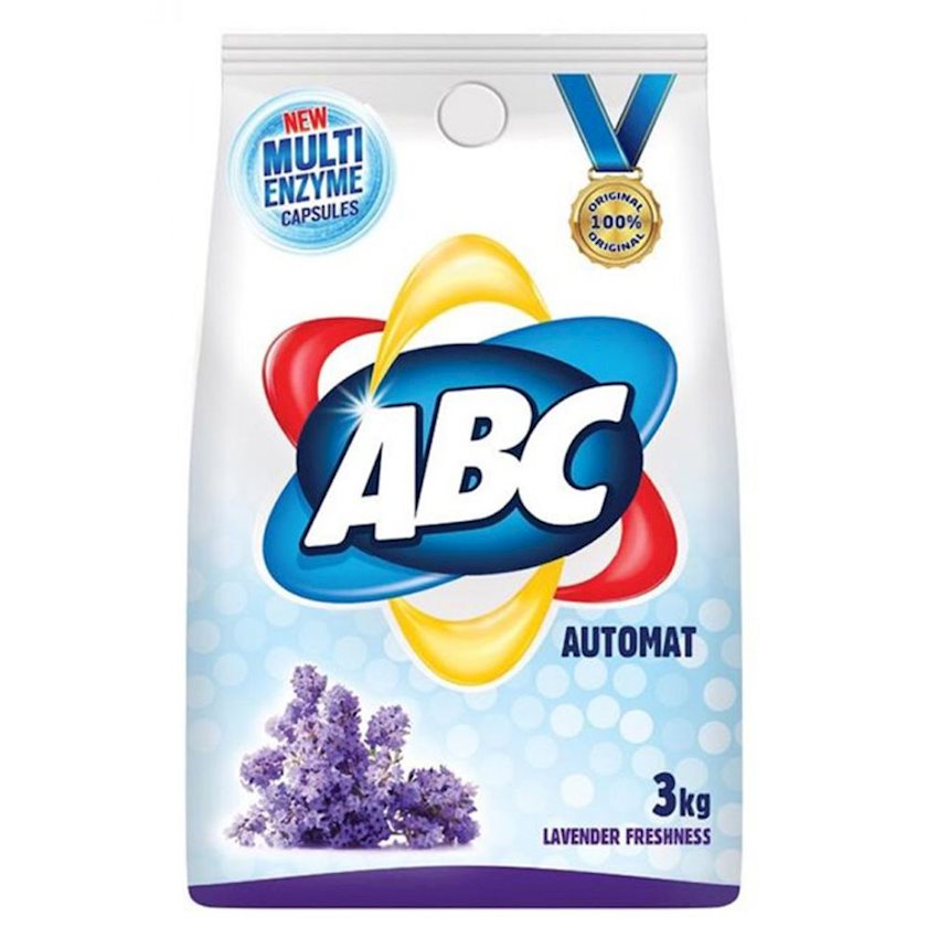 Yuyucu toz ABC Automat Color rəngli paltar üçün, əl və maşın yuması ...