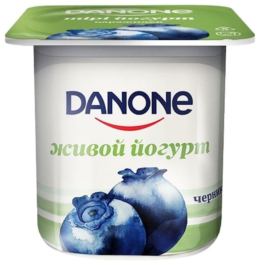 Йогурт с черникой Danone 120 г - купить в Баку. Цена, обзор, отзывы ...