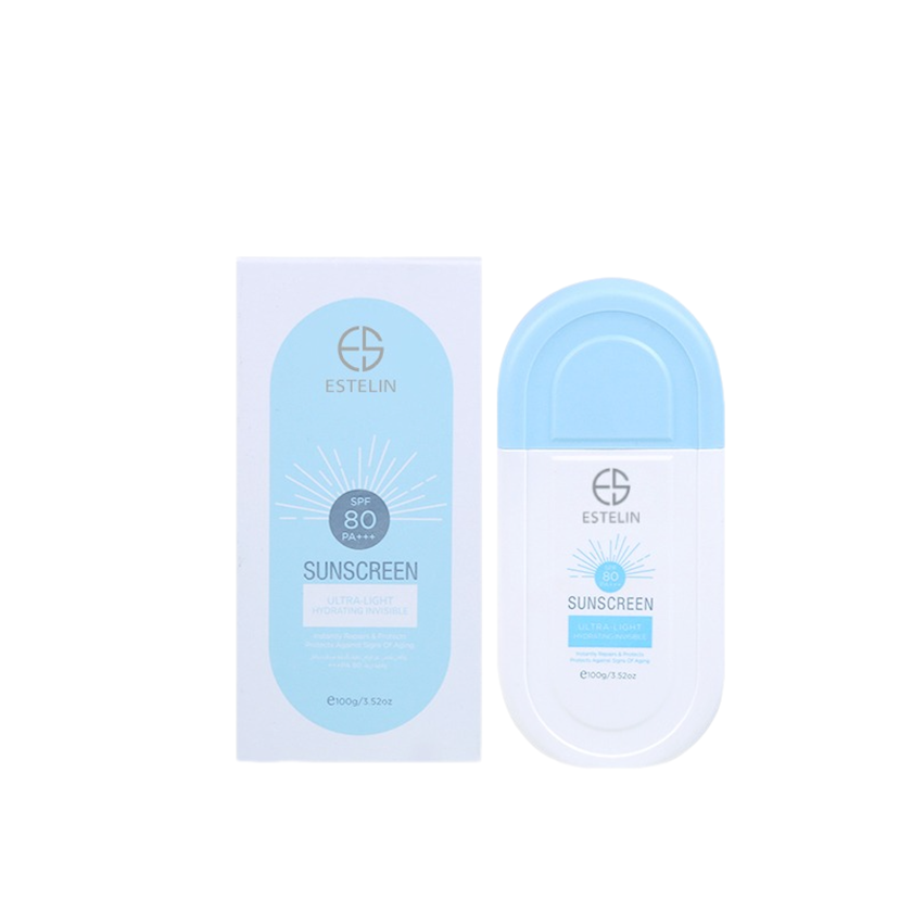 Солнцезащитный крем Estelin Ultra Light, SPF 80 PA+++, 100 г - купить в ...