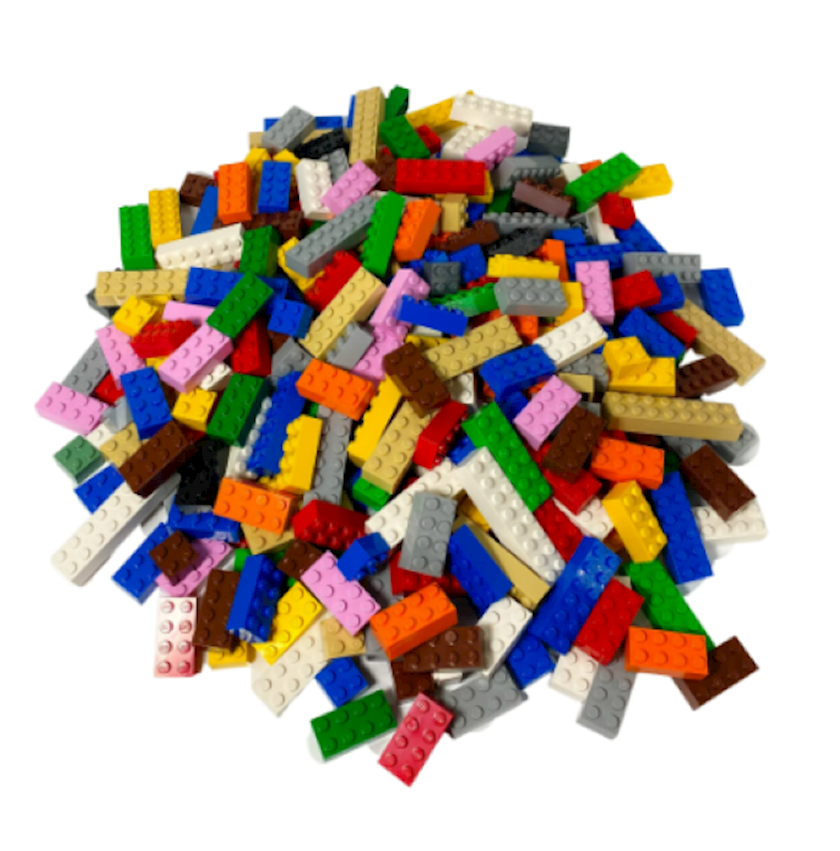 ᐈ Konstruktor LEGO Wall Bricks Color Mix 4262363572358, 3+ yaş, 250 əd ...