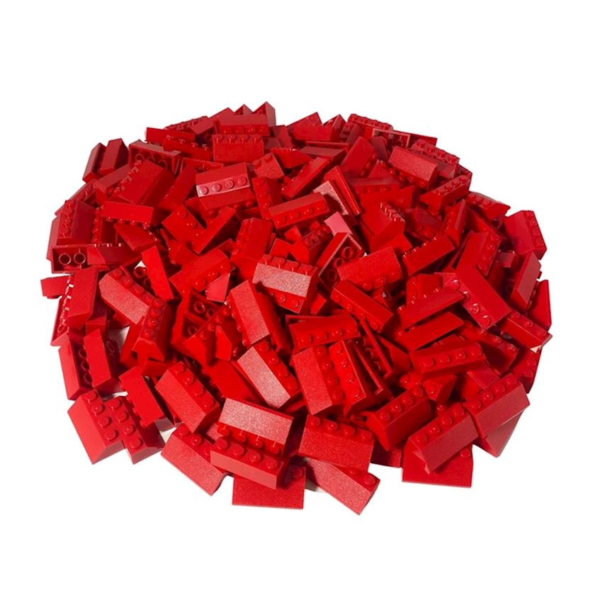 Конструктор LEGO Classic Roof Tiles Red For Roof 3037 2x4 см, 3+ лет ...