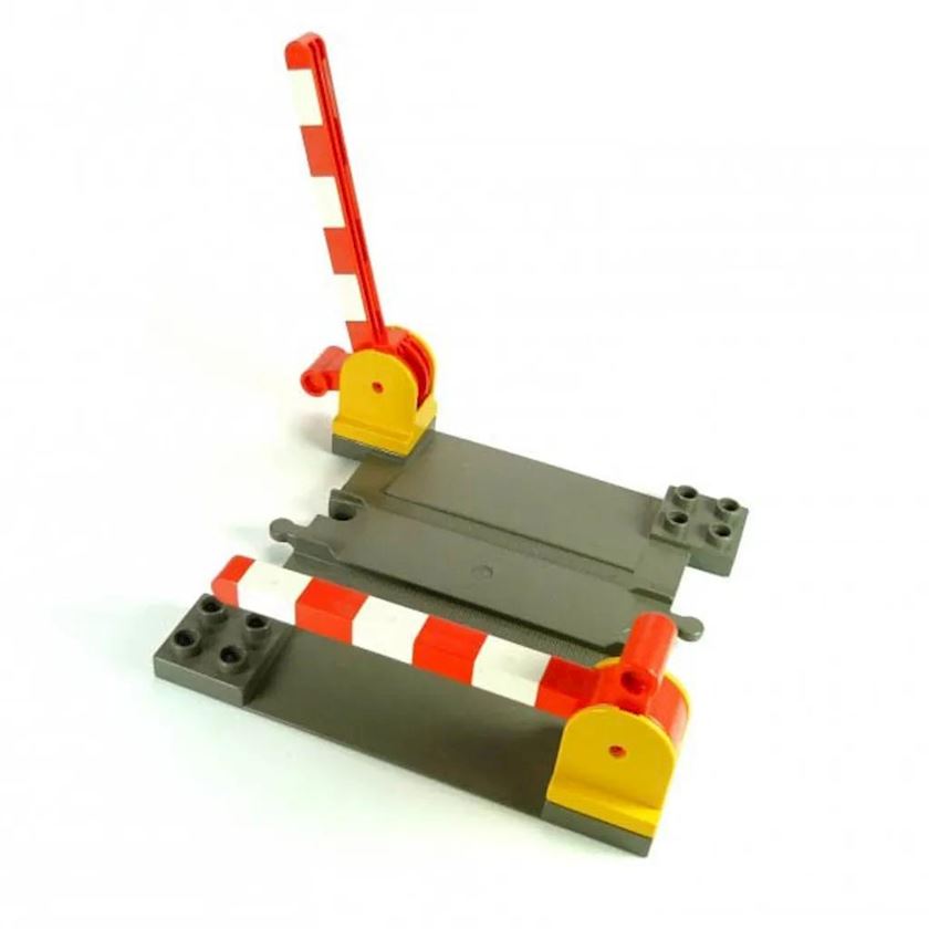 Konstruktor aksessuarı LEGO Duplo 2 şlaqbaumlu dəmir yolu keçidi 2740 ...