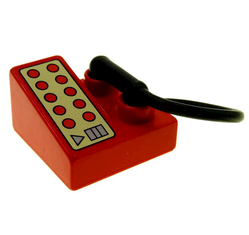 Detal LEGO Duplo A31 Telephone red dollhouse furniture - Qiymeti ...