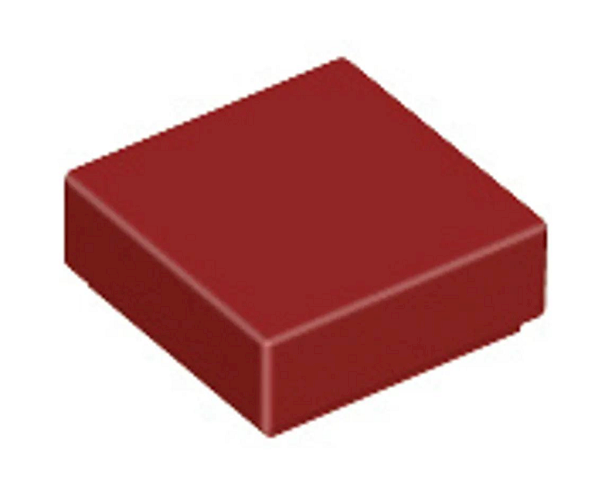 Konstruktor aksessuarları LEGO 1x1 Tiles Dark Red (Dark Red) - Qiymeti ...