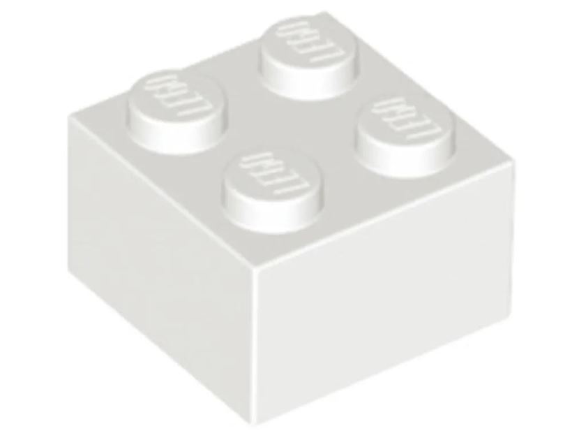 Konstruktor aksessuarları Lego 2x2 white cube - Qiymeti, Bakıda almaq ...
