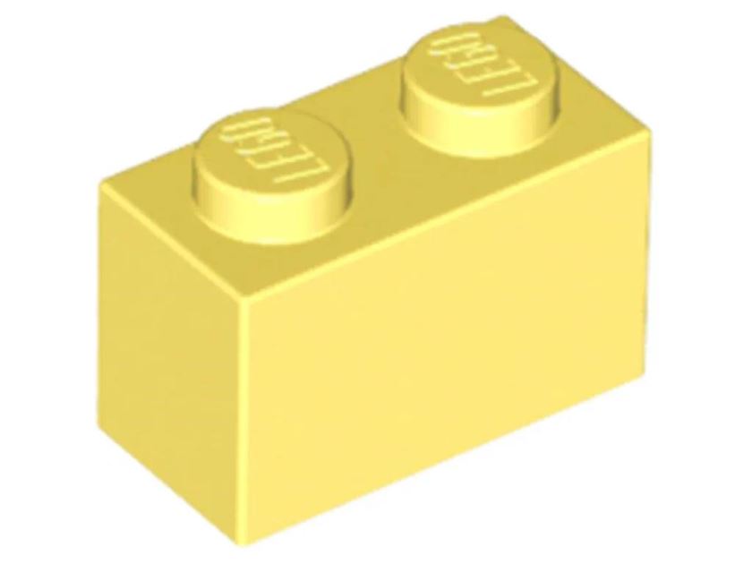 Konstruktor aksessuarları Lego 1x2 Block Bright-light-yellow - Qiymeti ...