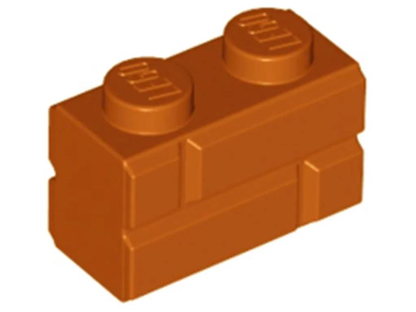 ᐈ Аксессуары к конструкторам Lego 1x2 dark orange brick (Dark Orange ...