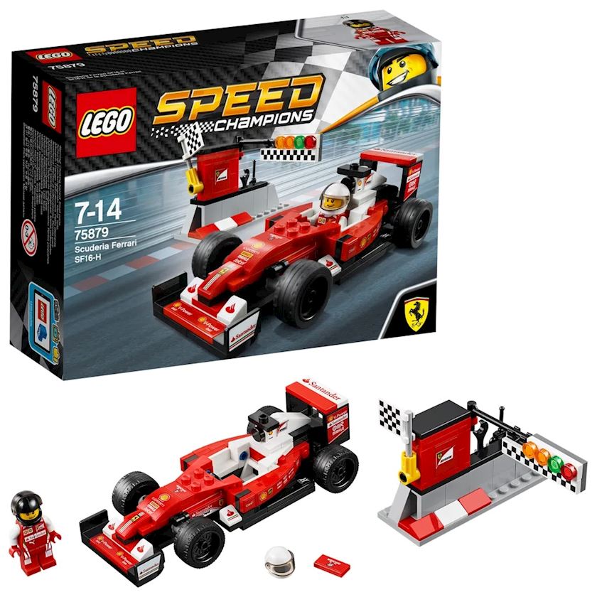 Конструктор Lego Speed Champions Scuderia Ferrari SF16-H 75879 - купить ...