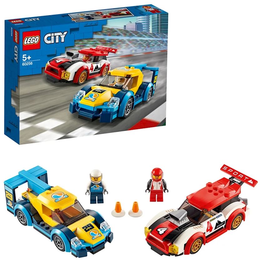 Konstruktor LEGO 60256 Yarış avtomobili dueli, 5 yaşdan, 190 əd ...