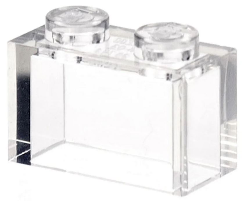 ᐈ Konstruktor LEGO Classic 1x2 Stone Trans Clear, 3+ yaş, 1 əd ...