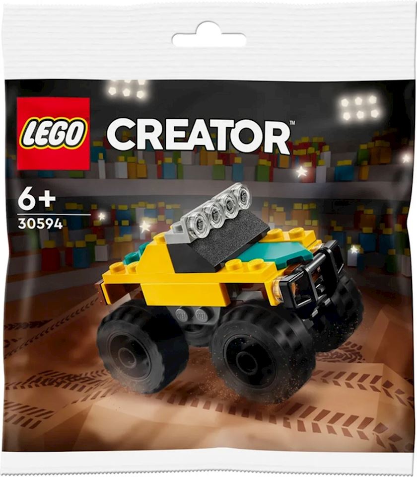 Konstruktor LEGO Creator 30594 Monster truck, 6 yaşdan, 54 əd - Qiymeti ...