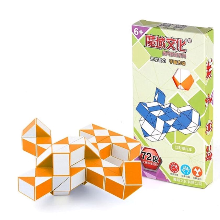 Kubik rubik MoYu MY9814 Magic Snake, 72 əd, plastik, 6+ yaş, məhsul ...