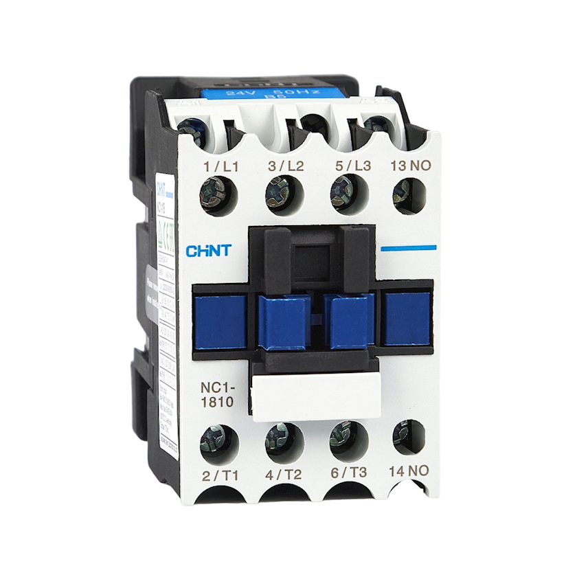 ᐈ Kontaktor Chint NC1-1810 3P 18A 7.5kW AC3, 24V 50Hz, 1NO - qiymeti və satışı | ️ BIRMARKET