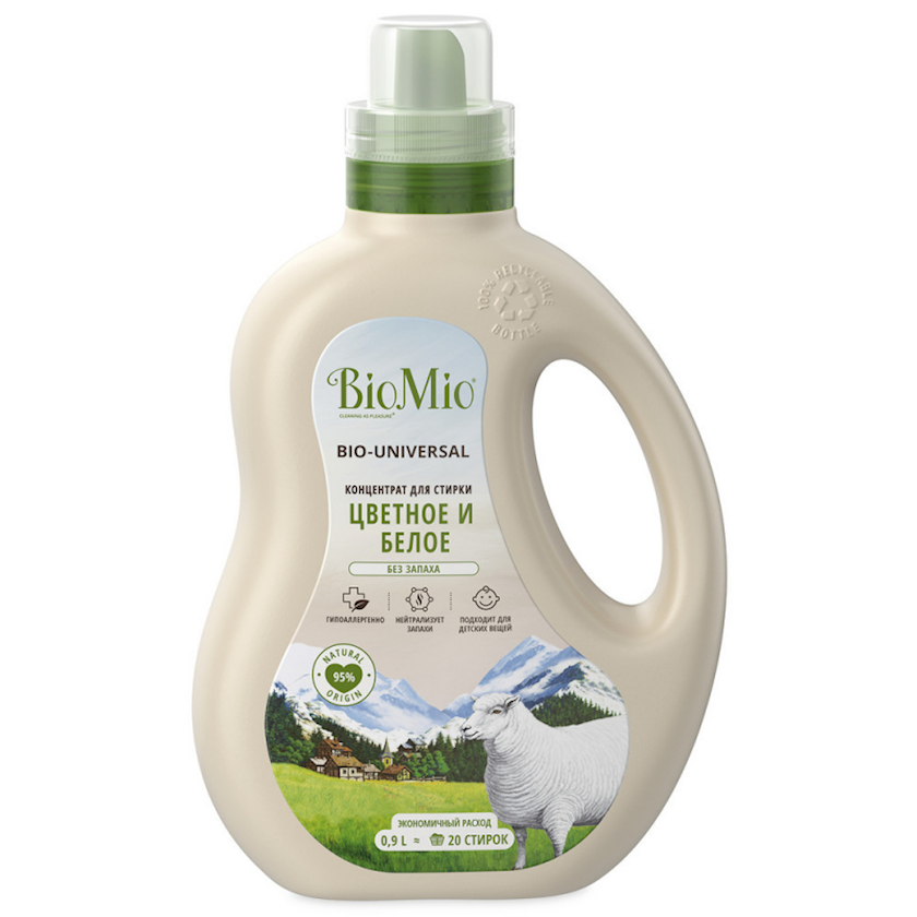 ᐈ Paltar yumaq üçün gel BioMio, ağ və rəngli paltarlar üçün, avtomat ...