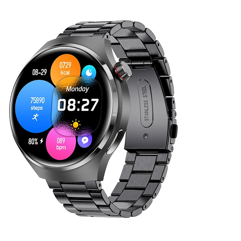 Smart saat Smart Watch GT4 Pro Black - Qiymeti, Bakıda almaq. Satışı ...
