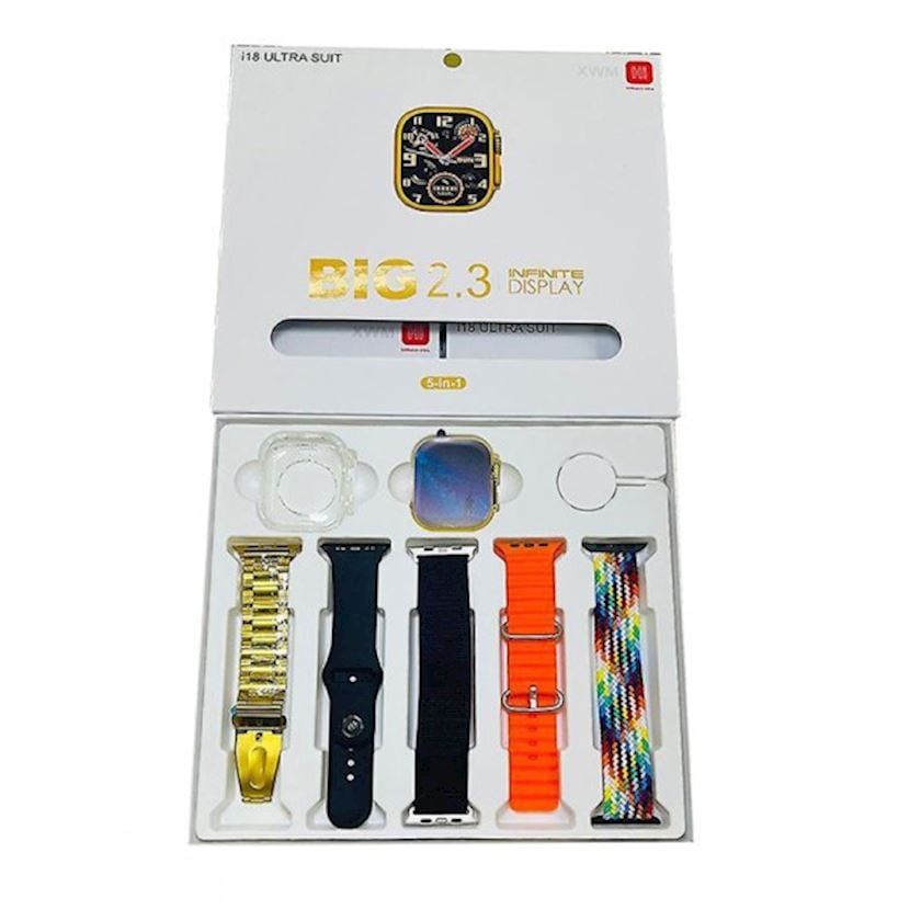 ᐈ Ağıllı saat Smart Watch i18 Ultra Suit Gold - qiymeti və satışı | ️ ...