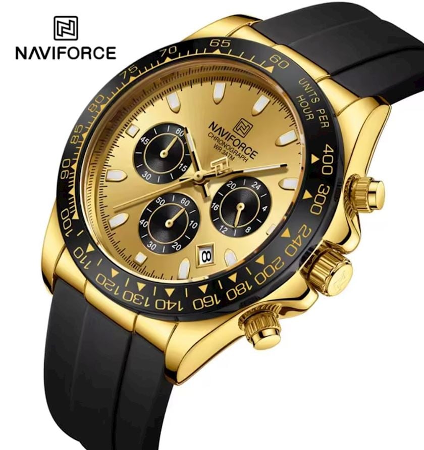Наручные часы мужские NaviForce NF8054 B/G/G - купить в Баку. Цена ...