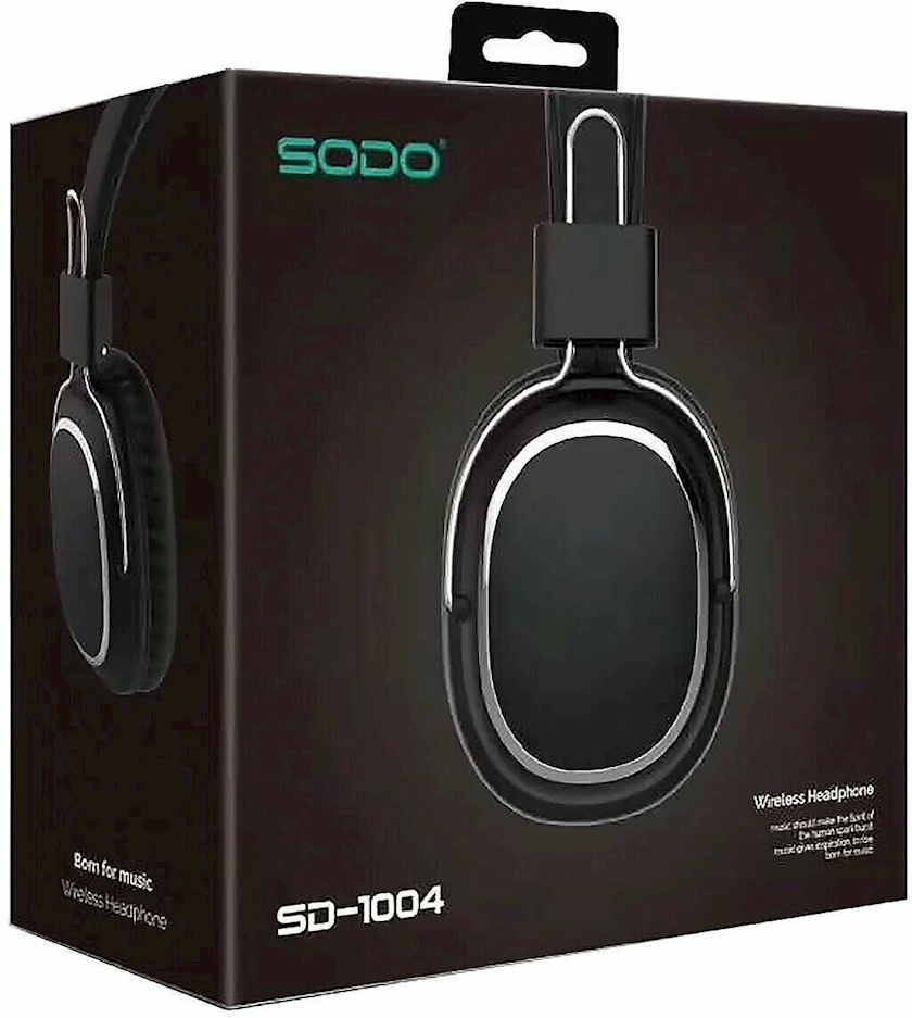 ᐈ Simsiz qulaqlıq Sodo SD-1004 Black - qiymeti və satışı | ️ BIRMARKET