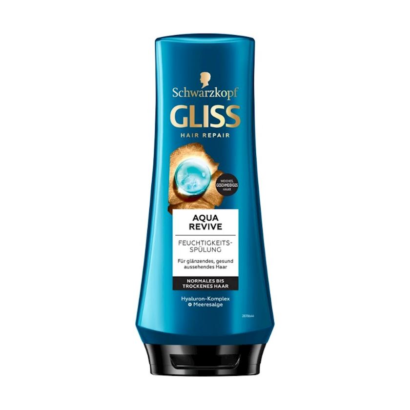 Кондиционер для волос Schwarzkopf Gliss Kur Aqua Revive 200 мл - купить ...