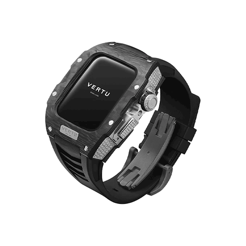 ᐈ Ağıllı saat Vertu Watch H1 Stainless Steel Pure Black DIA Black ...