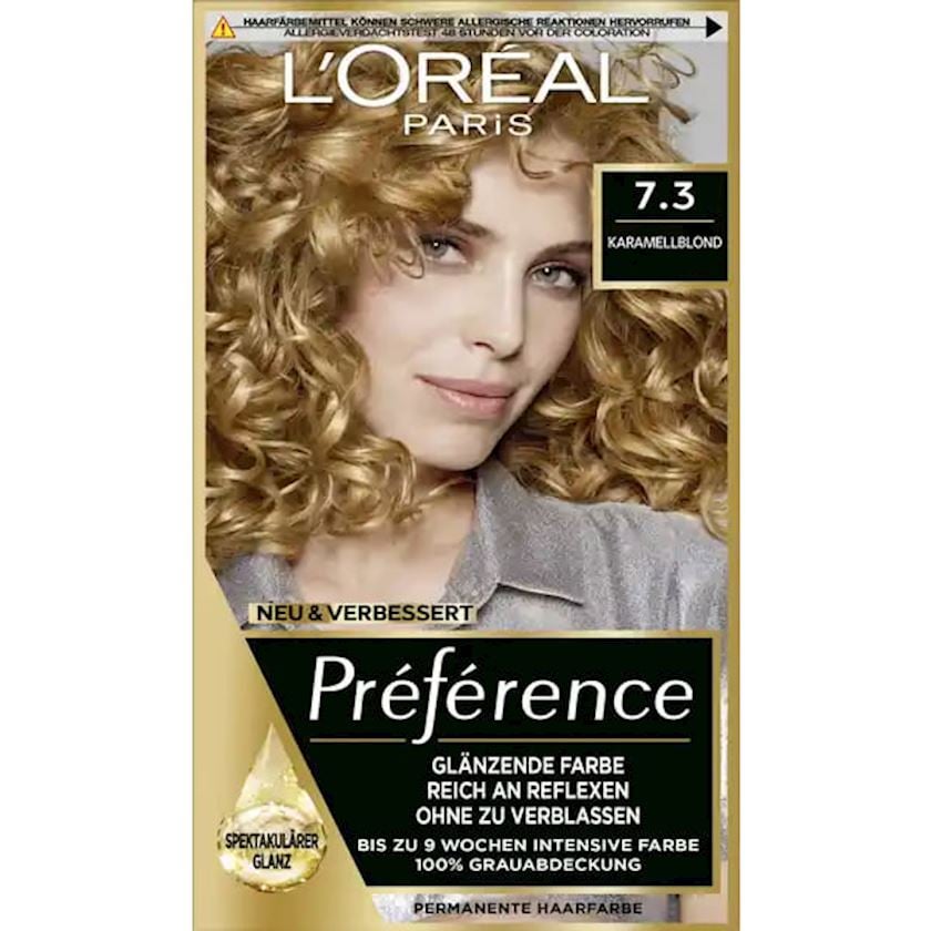 Краска для волос L'Oréal Paris Preference 7.3 Карамельный блонд ...