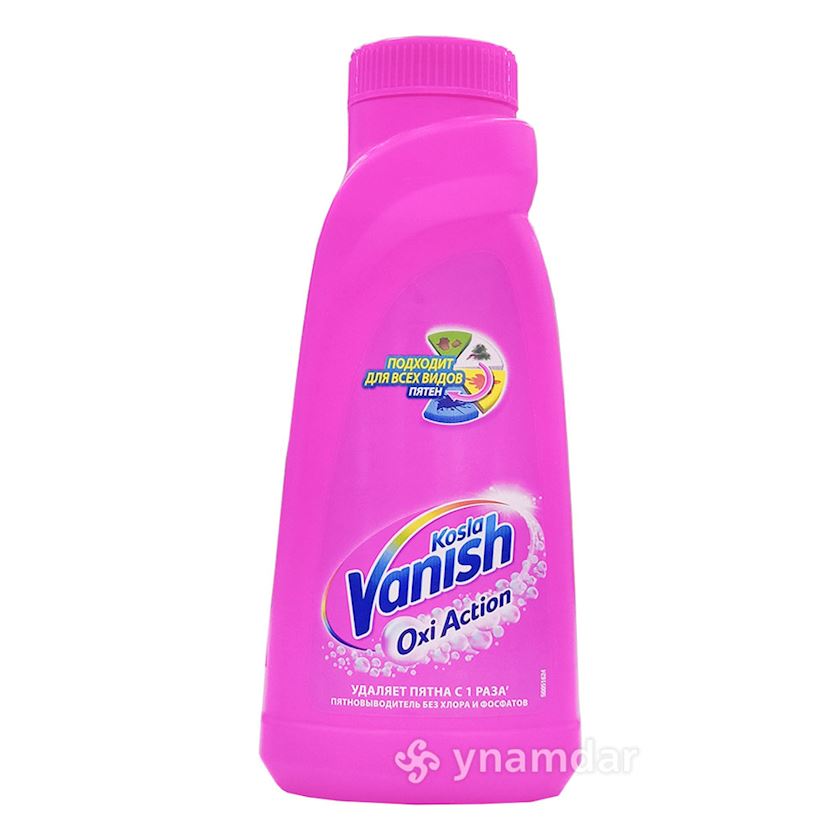 Пятновыводитель без хлора и фосфатов удаляет пятна с 1 раза Vanish 500 мл - купить в Баку. Цена ...