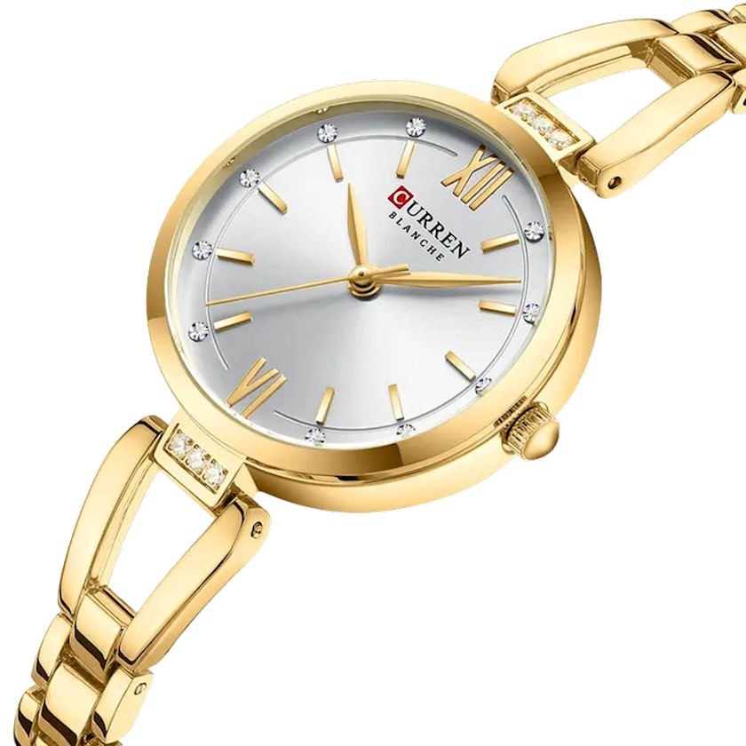 ᐈ Наручные часы Curren C9092 Gold/White - купить по выгодной цене | ️ ...