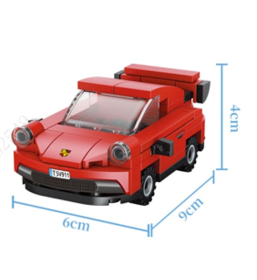 ᐈ Konstruktor Miniso Car Model Series Pull-Back Building Blocks Sports ...