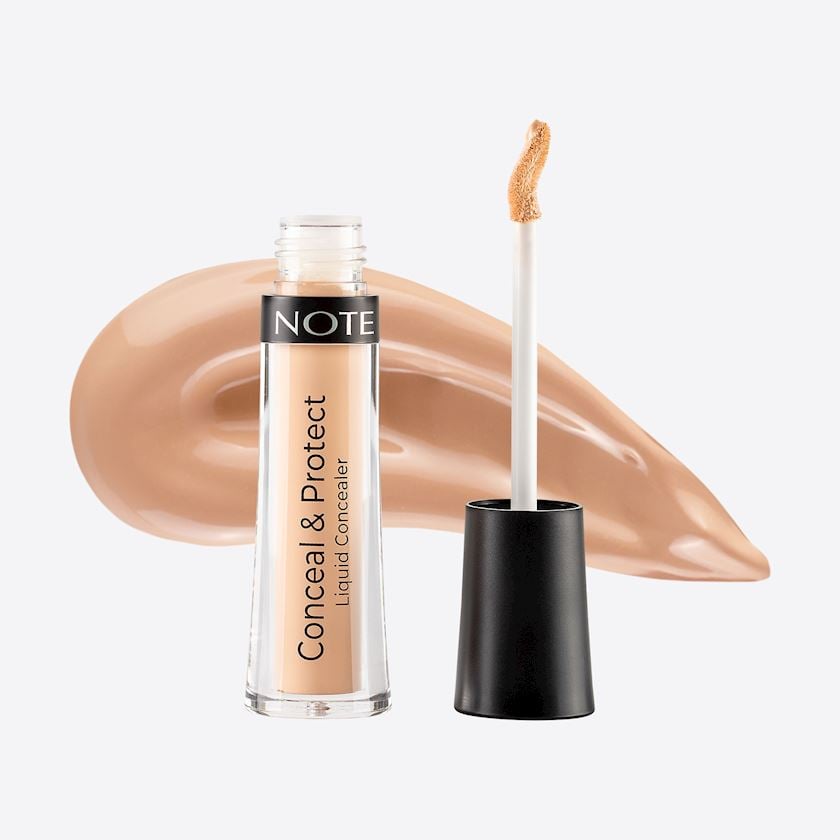 ᐈ Konsiler Note Cosmetics Conceal & Protect Liquid Concealer 08 Golden ...