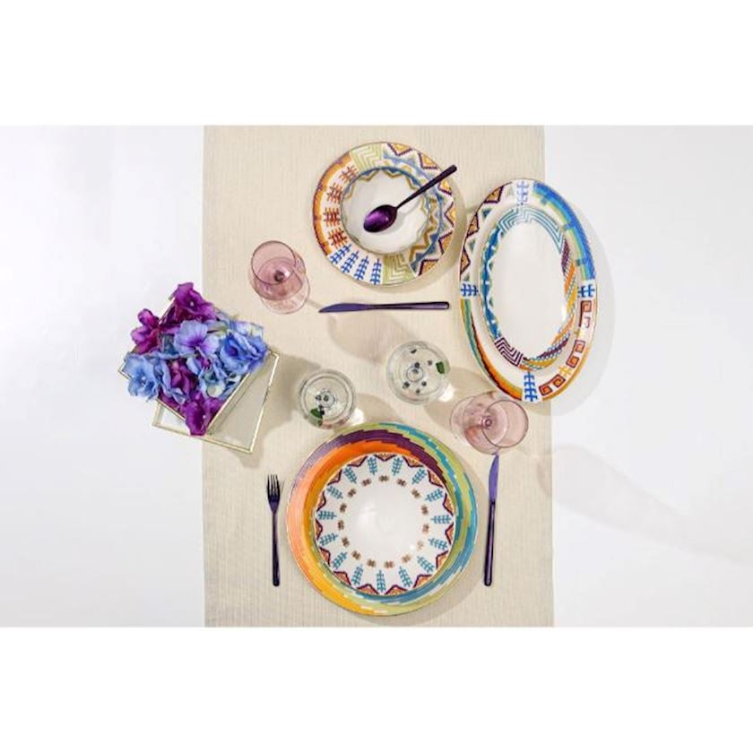 Nahar dəsti Porland Ruanda 04ALM007722, 60 parça, 12 nəfərlik, farfor ...