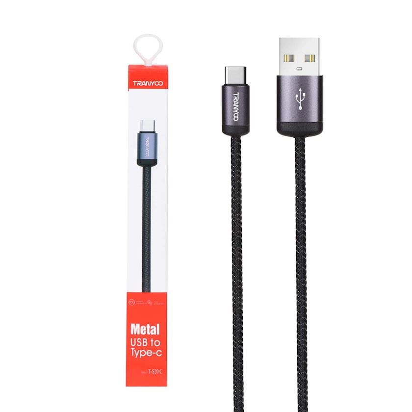 ᐈ Kabel Tranyoo S20 C USB to Type-C Grey, 1 m - qiymeti və satışı | ️ ...