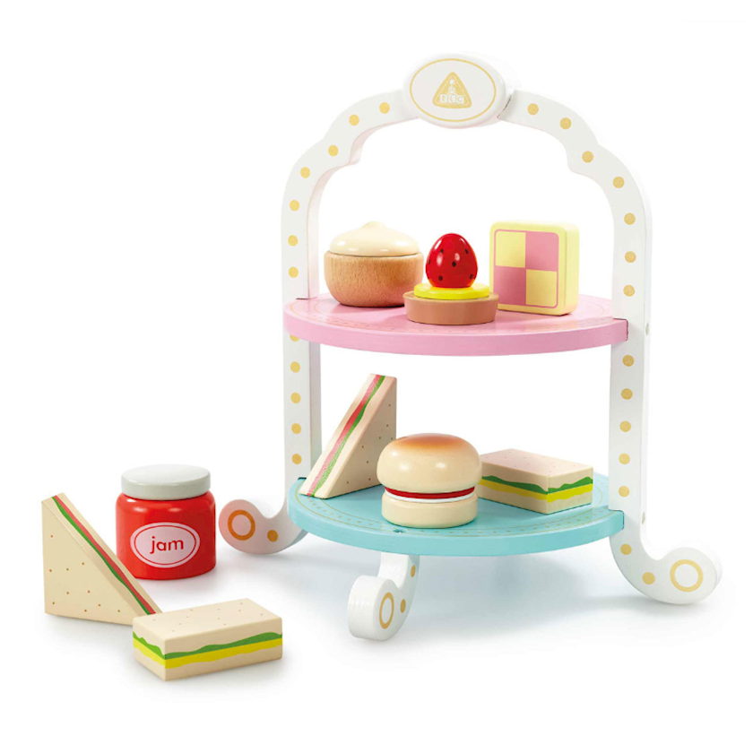 Taxta oyuncaq Addo Play Ltd Afternoon Tea Playset 200199, 10 hissə ...