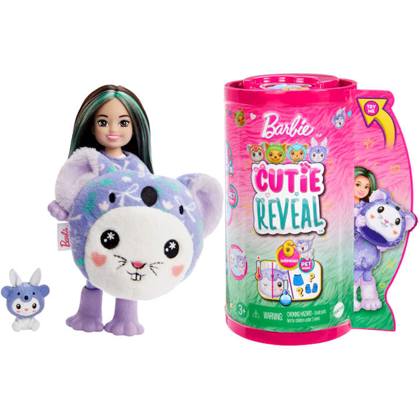 Кукла-сюрприз Mattel Barbie Cutie Reveal Chelsea Bunny As Koala HRK27 ...