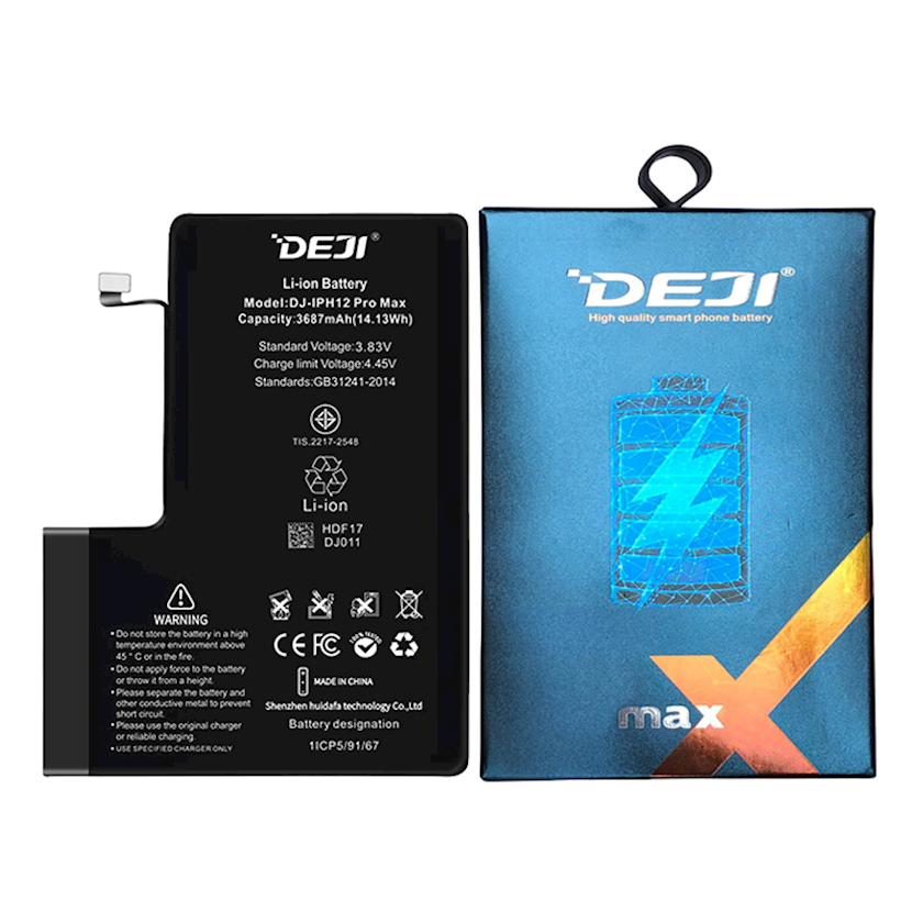 ᐈ Akkumlyator Deji DJIA2466 Apple iPhone 12 Pro Max üçün - qiymeti və ...