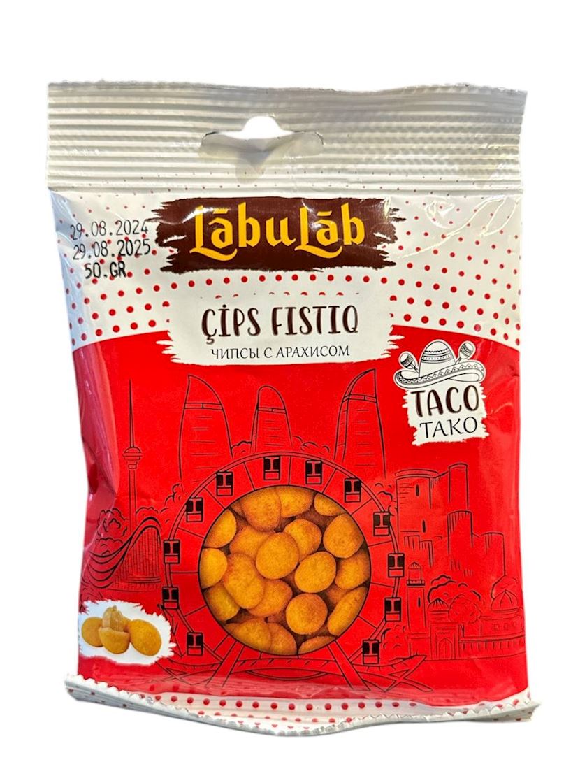 Чипсы арахисовые LabuLab тако 50 г - купить в Баку. Цена, обзор, отзывы ...