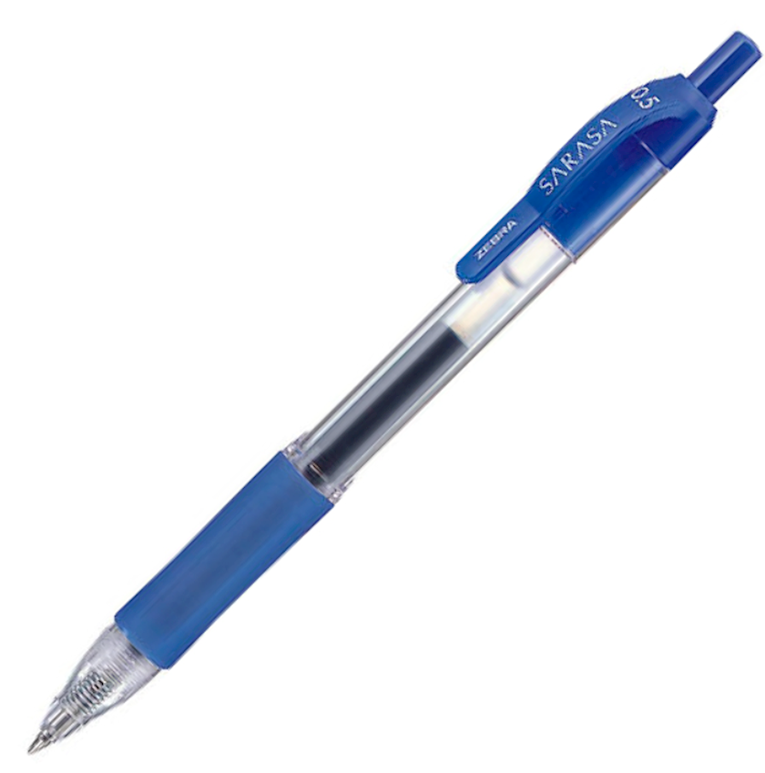 Шариковая ручка Zebra Pen Sarasa Gel Retractable Blue, синий - купить в ...