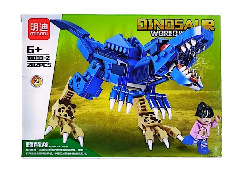 ᐈ Конструктор Mingdi Dinosaur 10033-2, 6 лет, 202 элементов - купить по ...